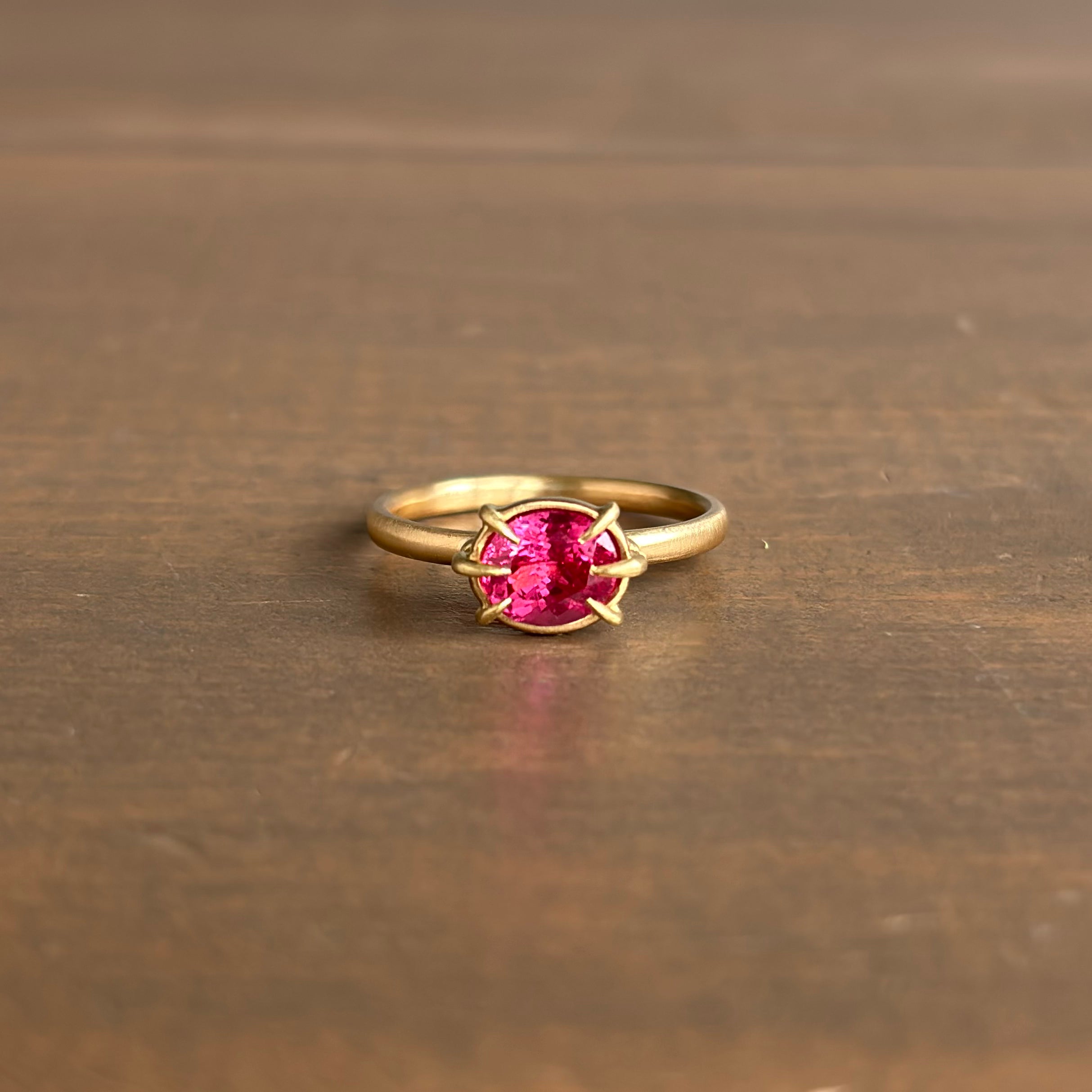Greta Pink Spinel Vanity Ring – Meeka Fine Jewelry