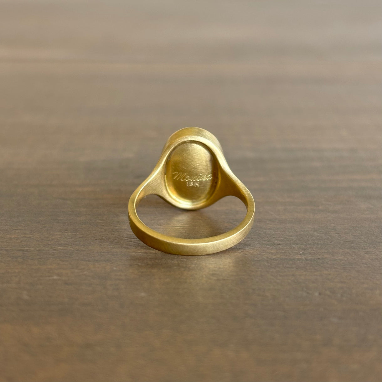 Moss Green Tourmaline Cabochon Cast Ring – Meeka Fine Jewelry