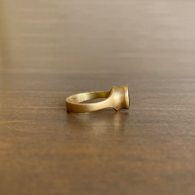 Monika Krol Faceted Oval Tanzanite Ring – Meeka Fine Jewelry