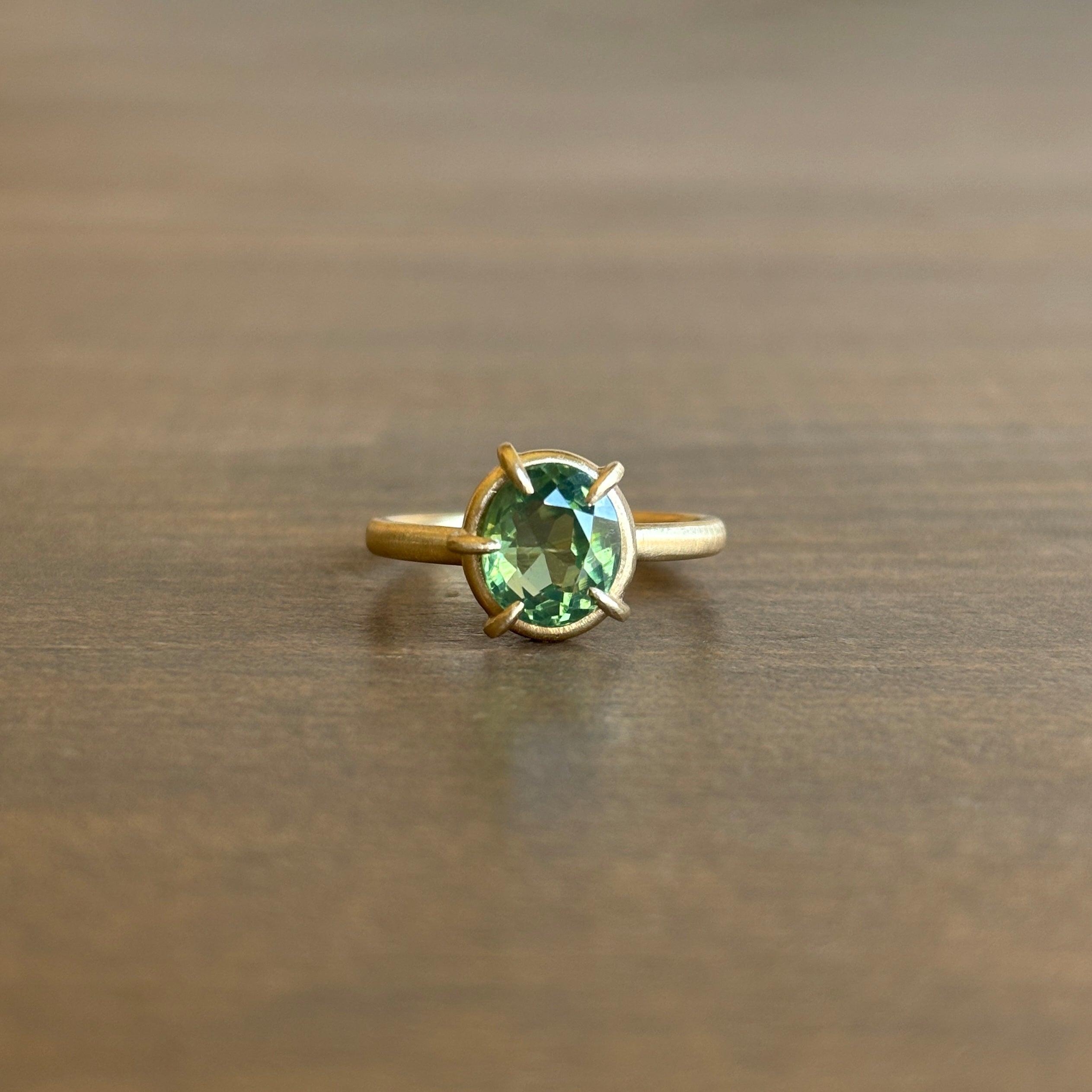 Green Zircon Vanity Ring – Meeka Fine Jewelry