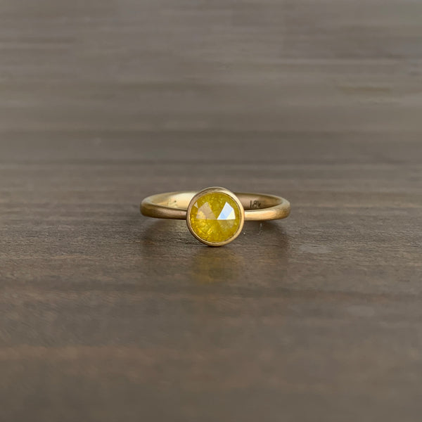 Saffron diamond ring store